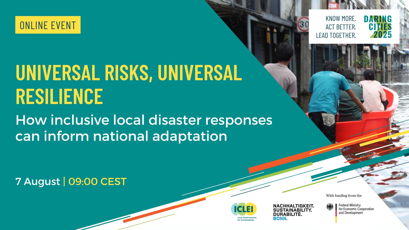 7 August - Universal risks, universal resilience: How inclusive local ...